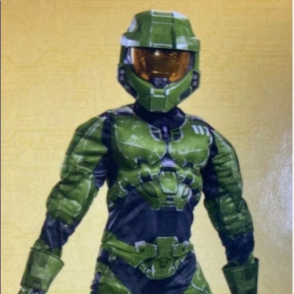 Halo | Costumes | Halo Infinite Master Chief Kids Muscle Costume | Poshmark